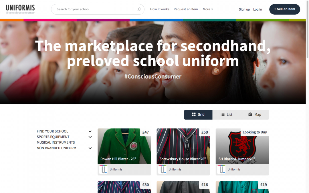 Second hand School Uniform. Uniformis - the marketplace for pre-loved ...